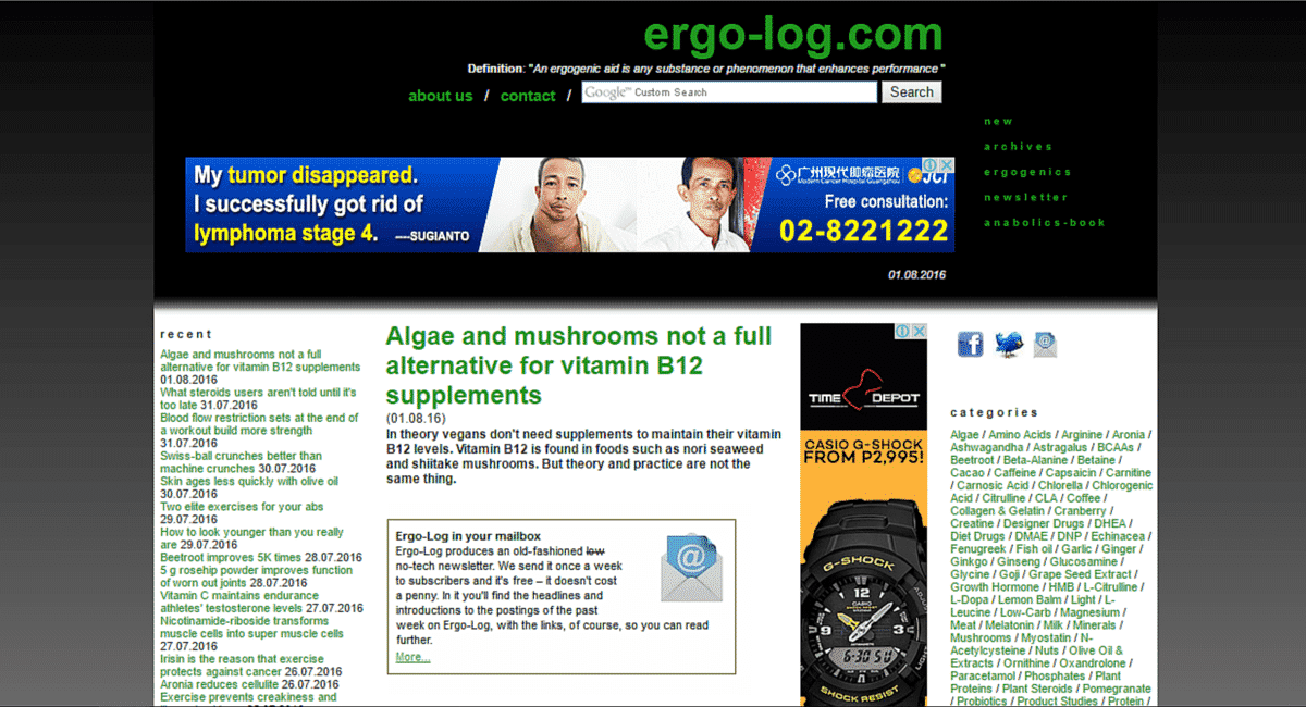 Top 25 Blogs for Peak Performance - Anabolic Health